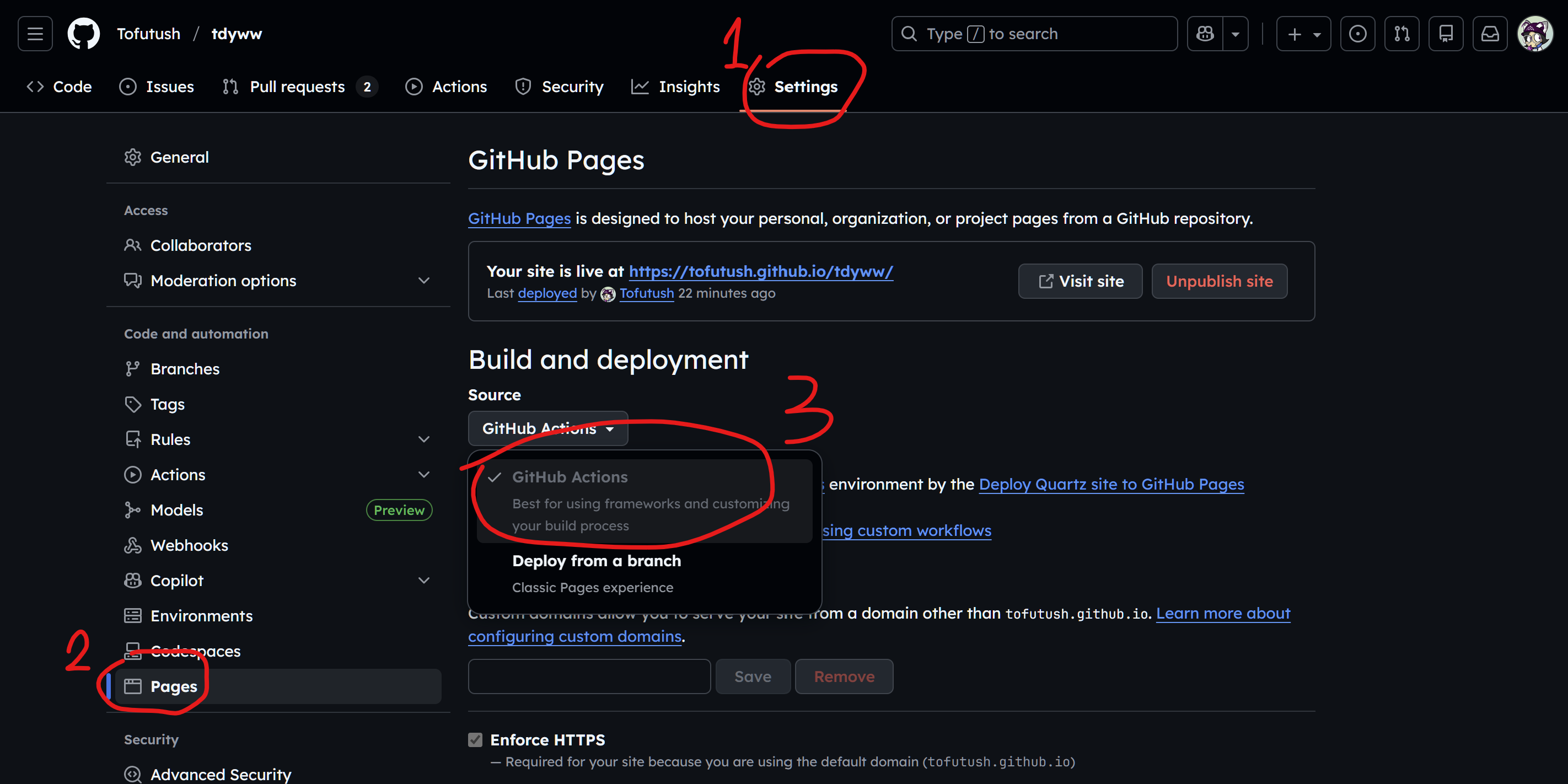 Guide to making a website from your Obsidian vault with Quartz.